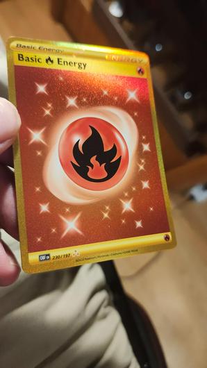 Fire Energy [Holo] | Ungraded | Pokemon Crown Zenith