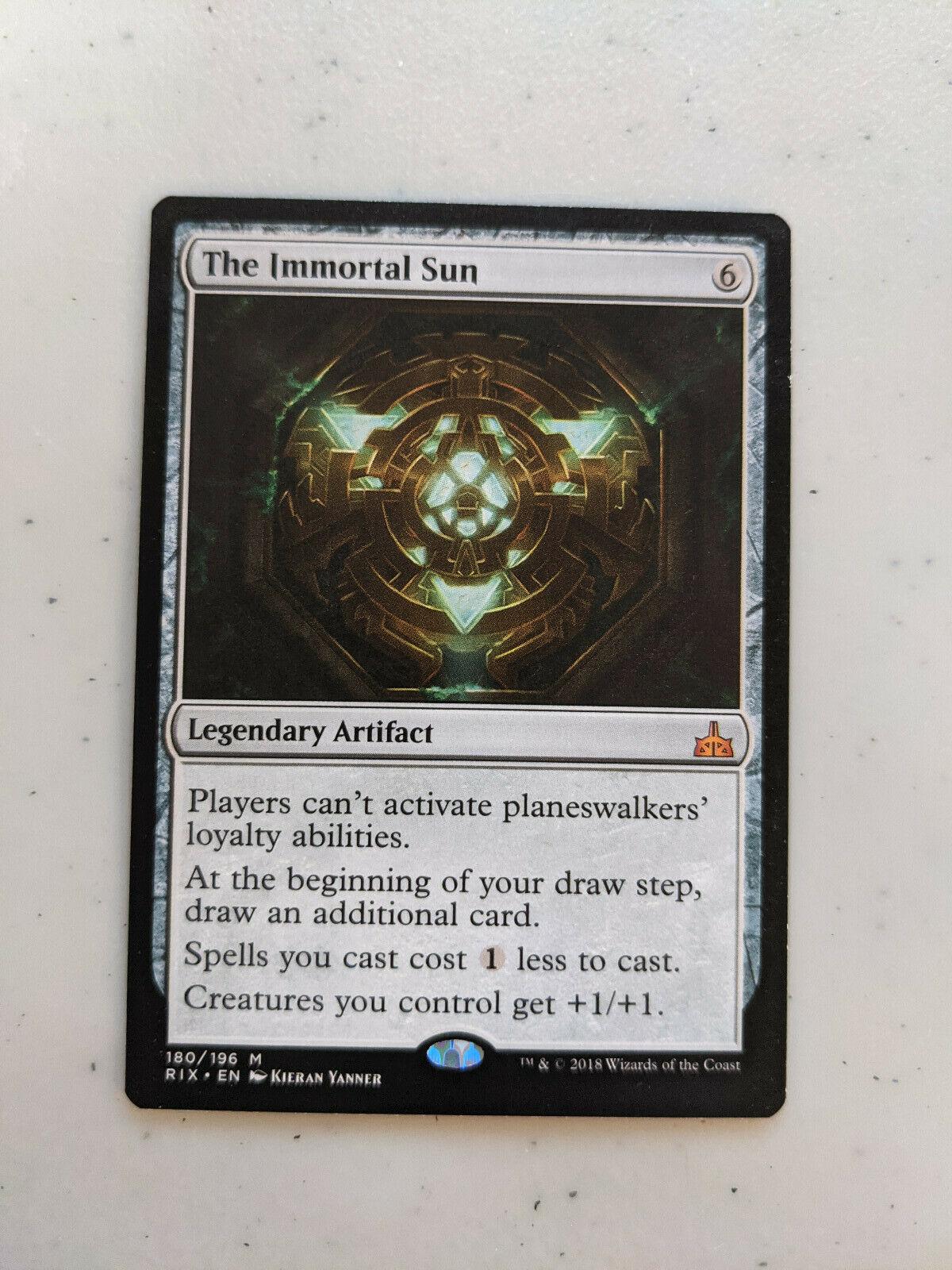 The Immortal Sun Prices | Magic Rivals of Ixalan | Magic Cards
