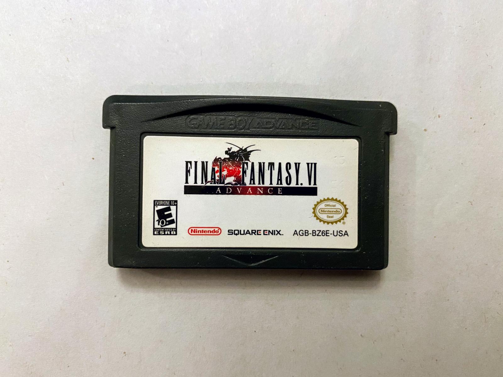 Final Fantasy VI Advance | Item only | GameBoy Advance