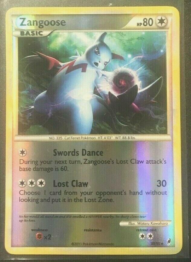 Zangoose [Reverse Holo] #39 Prices | Pokemon Call of Legends | Pokemon ...
