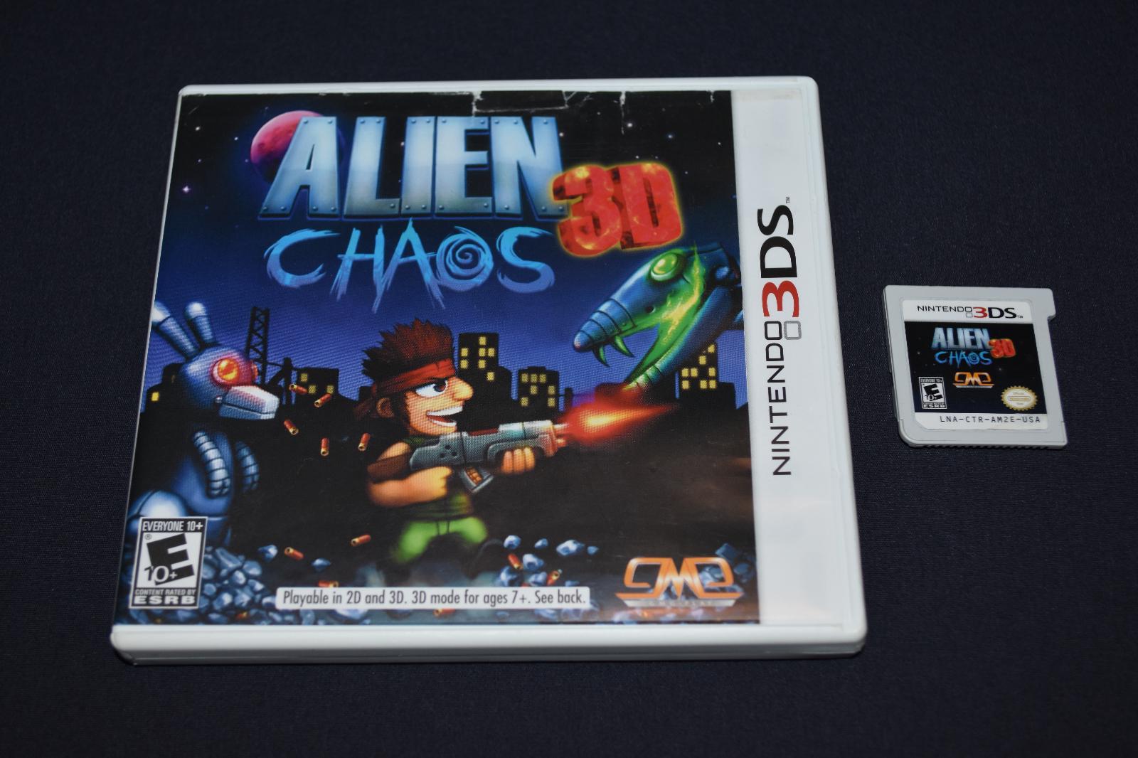 Alien Chaos | Item and Box only | Nintendo 3DS