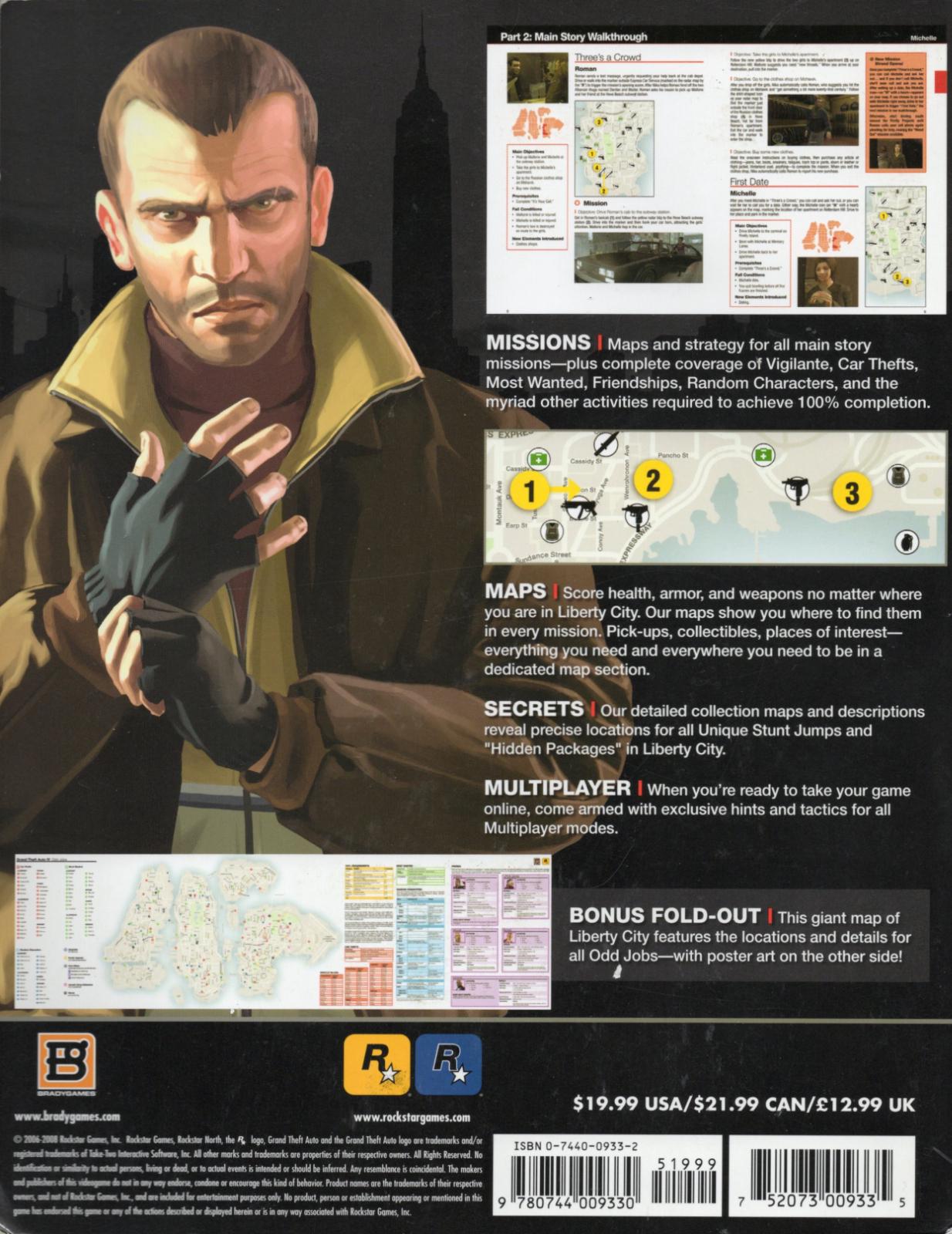 Grand Theft Auto IV [BradyGames] Prices Strategy Guide | Compare Loose ...