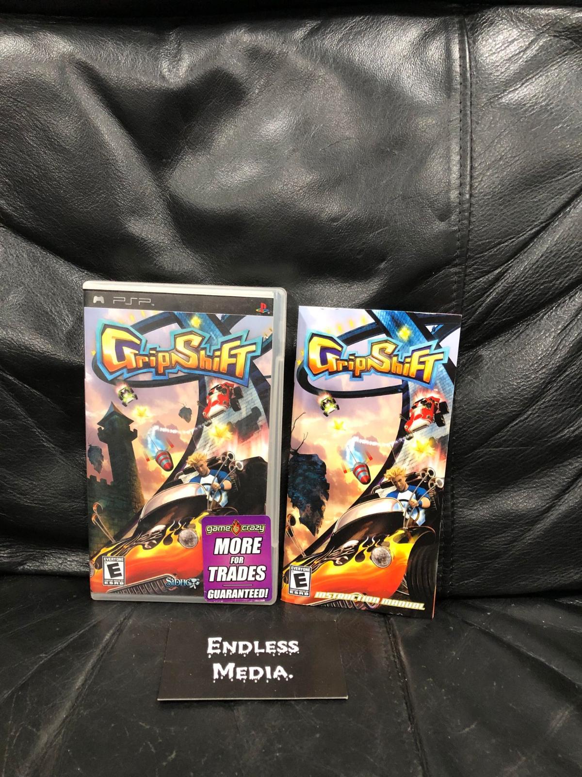 GripShift | Box and Manual only | PSP