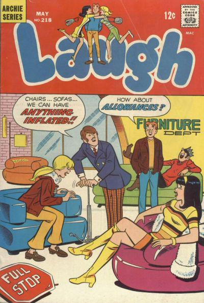 Laugh Comics #218 (1969) Prices | Laugh Comics Series