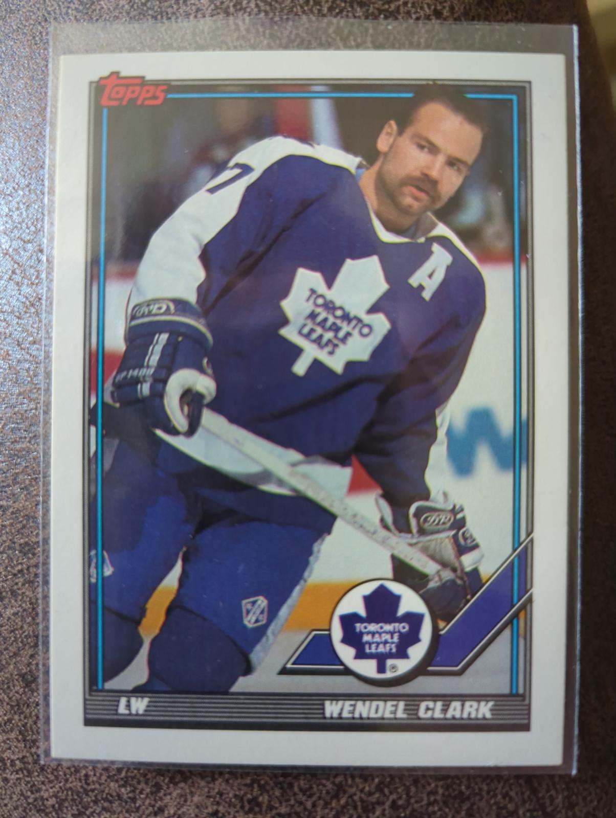 Wendal Clark | Ungraded | 1991 Topps