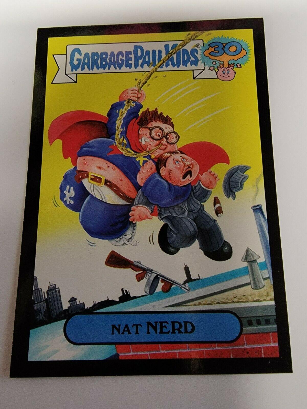 NAT Nerd [Black] #3a Prices | 2015 Garbage Pail Kids | Garbage Pail Cards