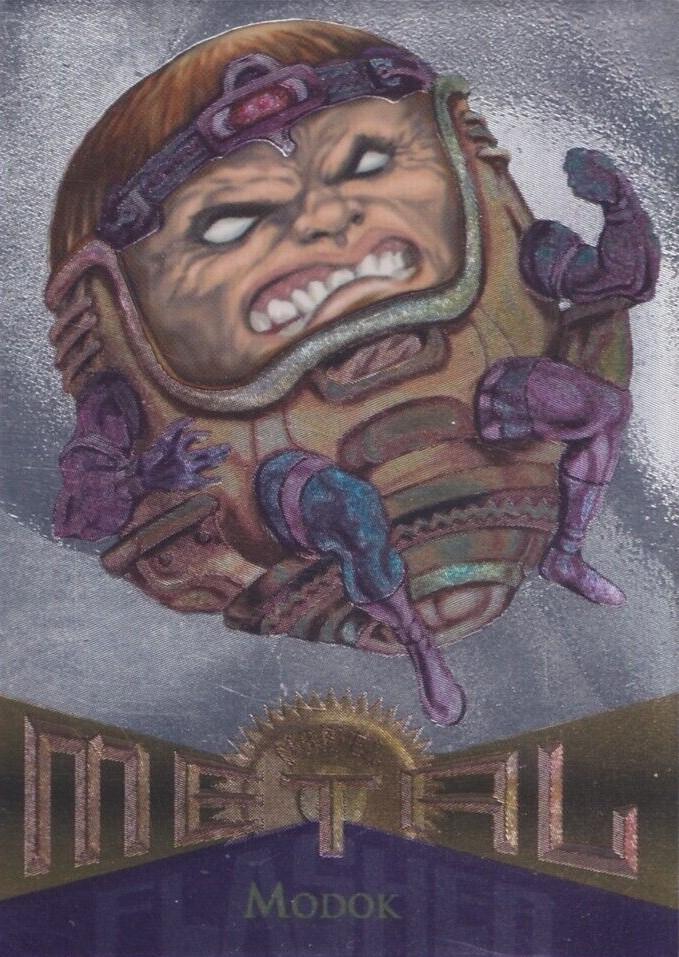 Modok [Silver Flasher] #35 Prices | Marvel 1995 Metal | Marvel Cards