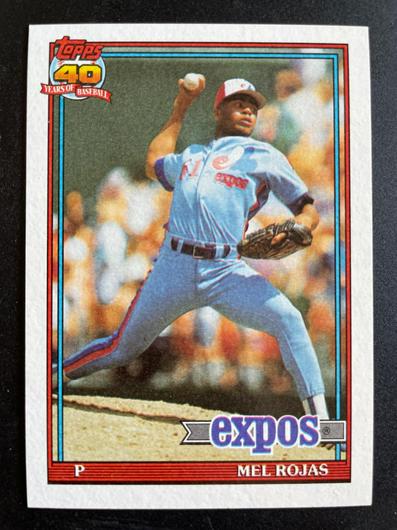 Mel Rojas | Ungraded | 1991 Topps