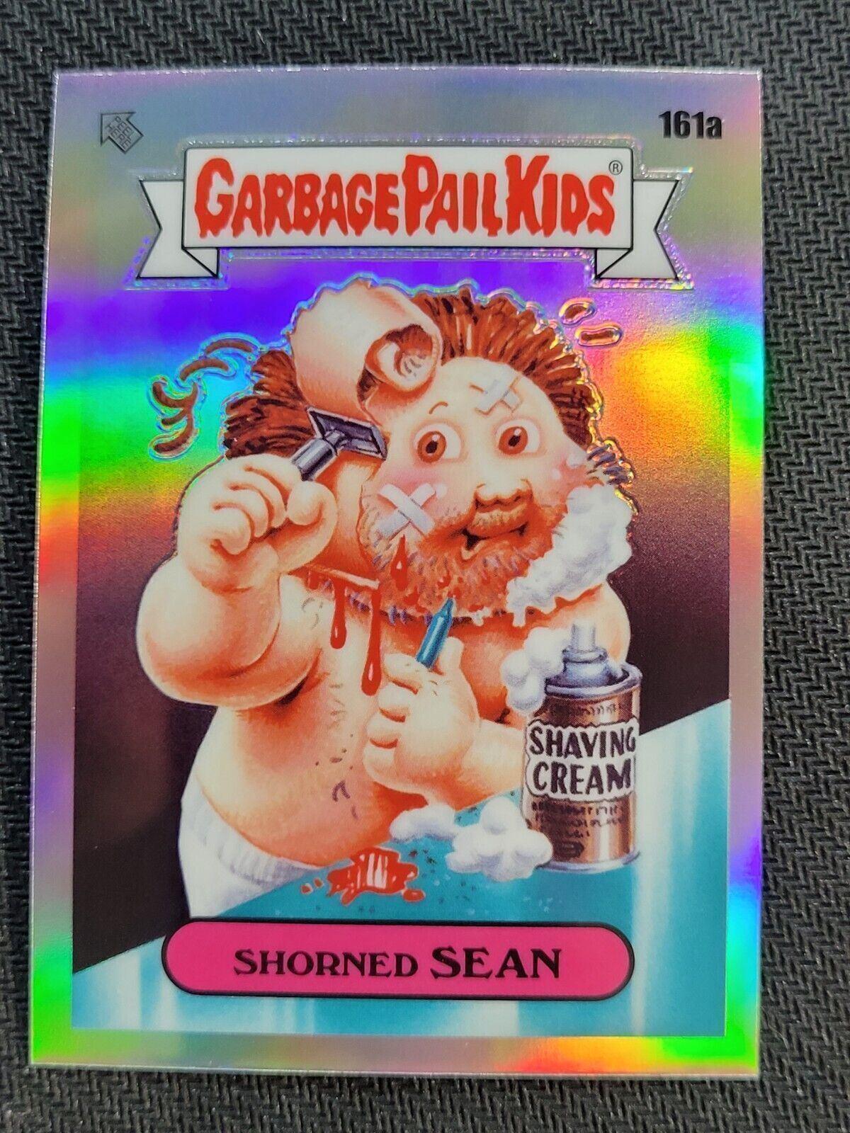 SHORNED SEAN [Refractor] #161a Prices | 2021 Garbage Pail Kids Chrome ...