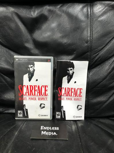 Scarface: Money Power Respect | Box and Manual only | PSP