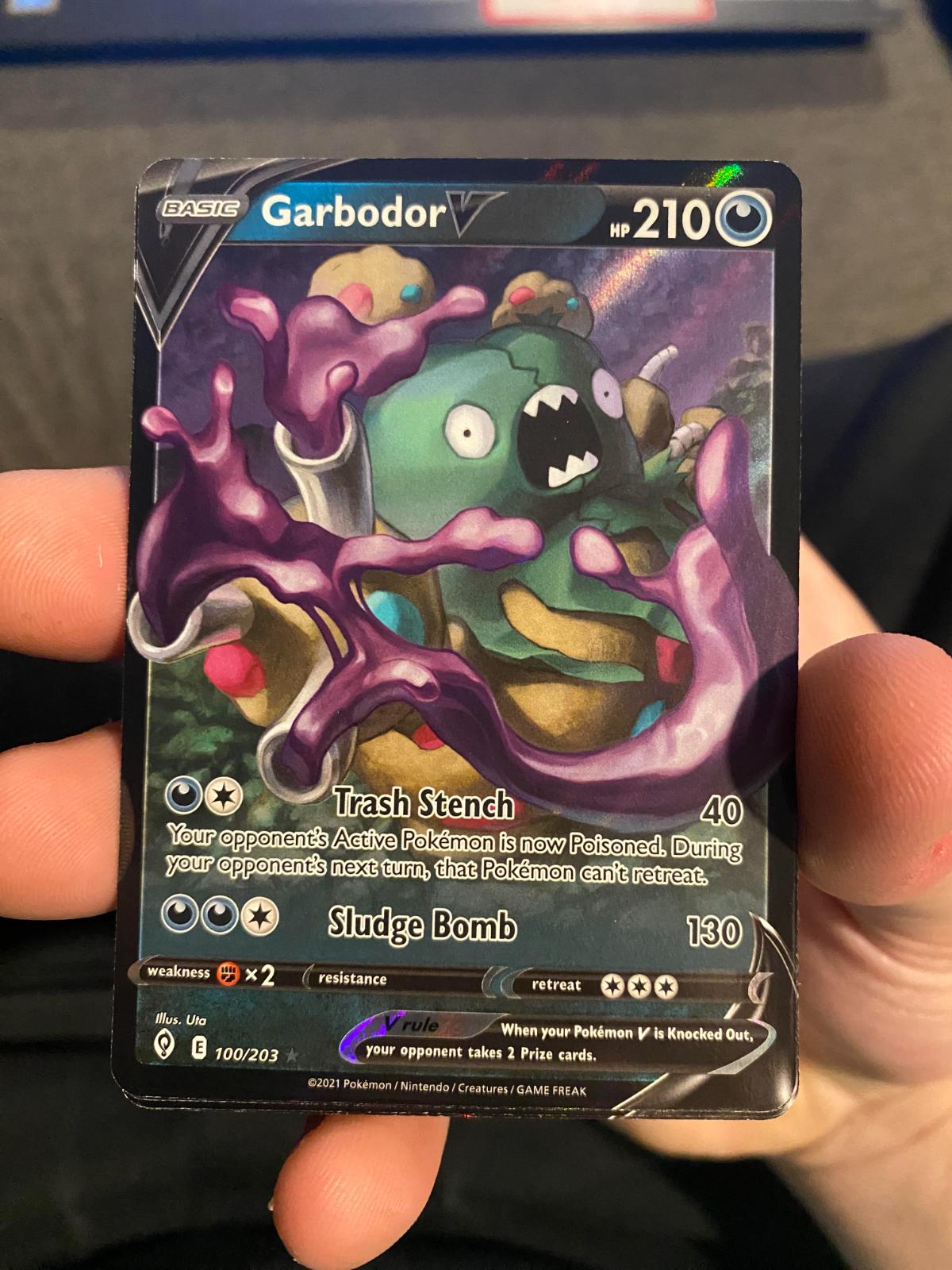 Garbodor V | Ungraded | Pokemon Evolving Skies