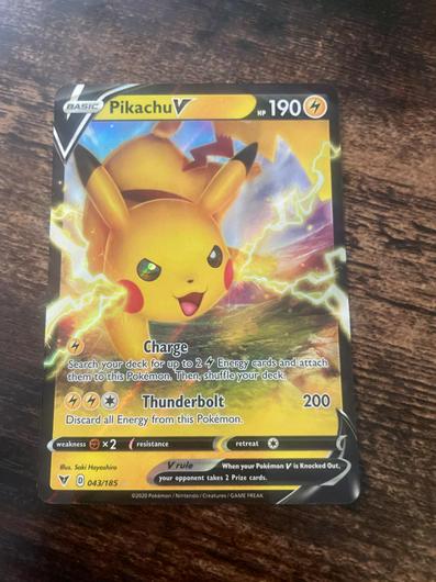 Pikachu V | Ungraded | Pokemon Vivid Voltage