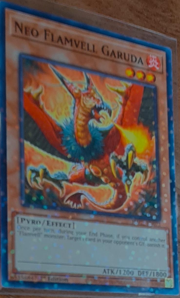 Neo Flamvell Garuda [Star Foil 1st Edition] HAC1-EN072 Prices | YuGiOh ...