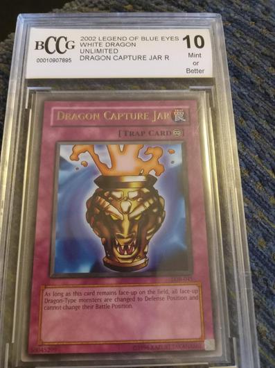 Dragon Capture Jar | BGS 10 | YuGiOh Legend of Blue Eyes White Dragon