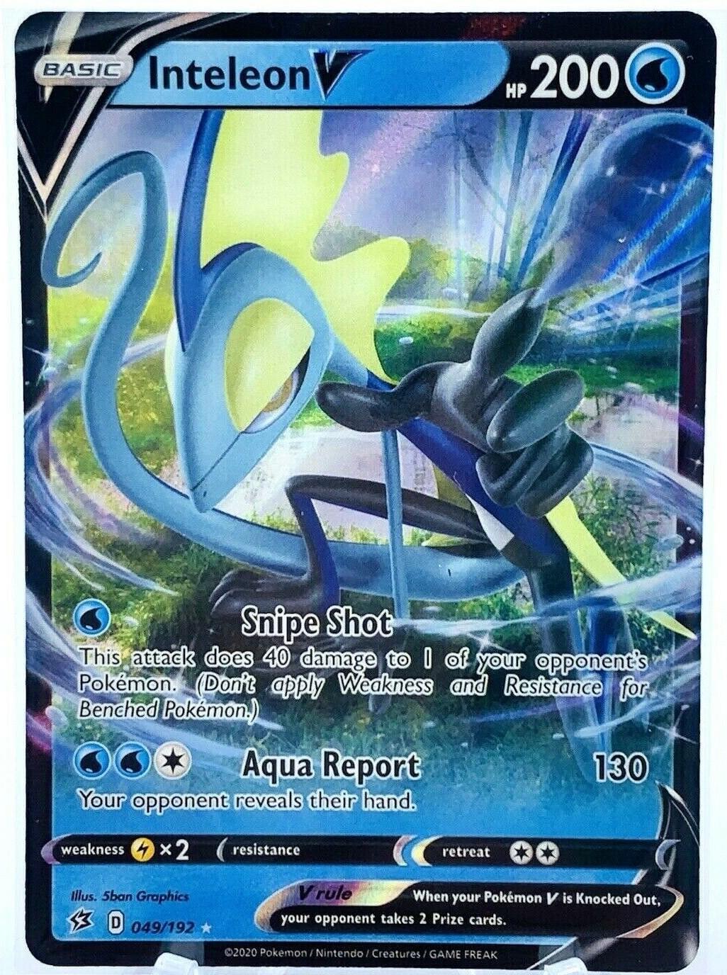 Inteleon V #49 Prices | Pokemon Rebel Clash | Pokemon Cards