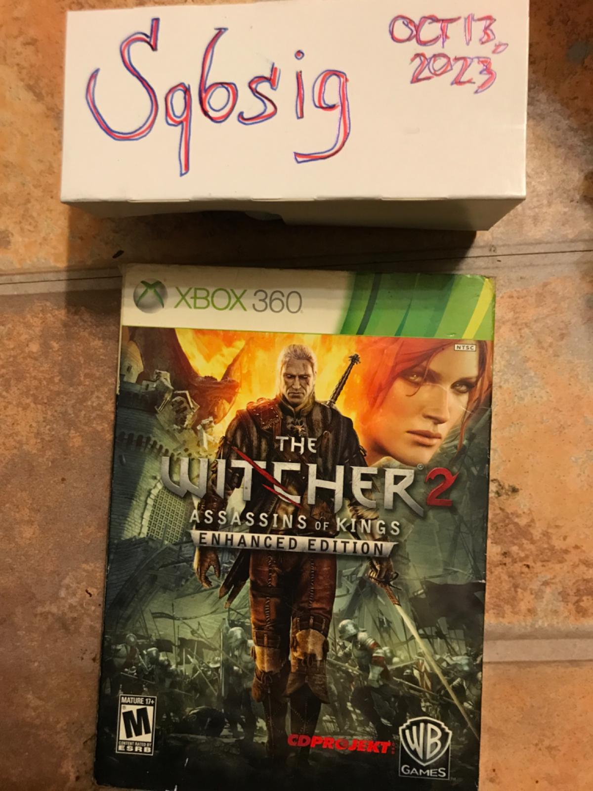 Witcher 2: Assassins of Kings Enhanced Edition | Item, Box, and Manual ...