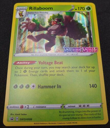 Rillaboom #SWSH006 Prices | Pokemon Promo | Pokemon Cards
