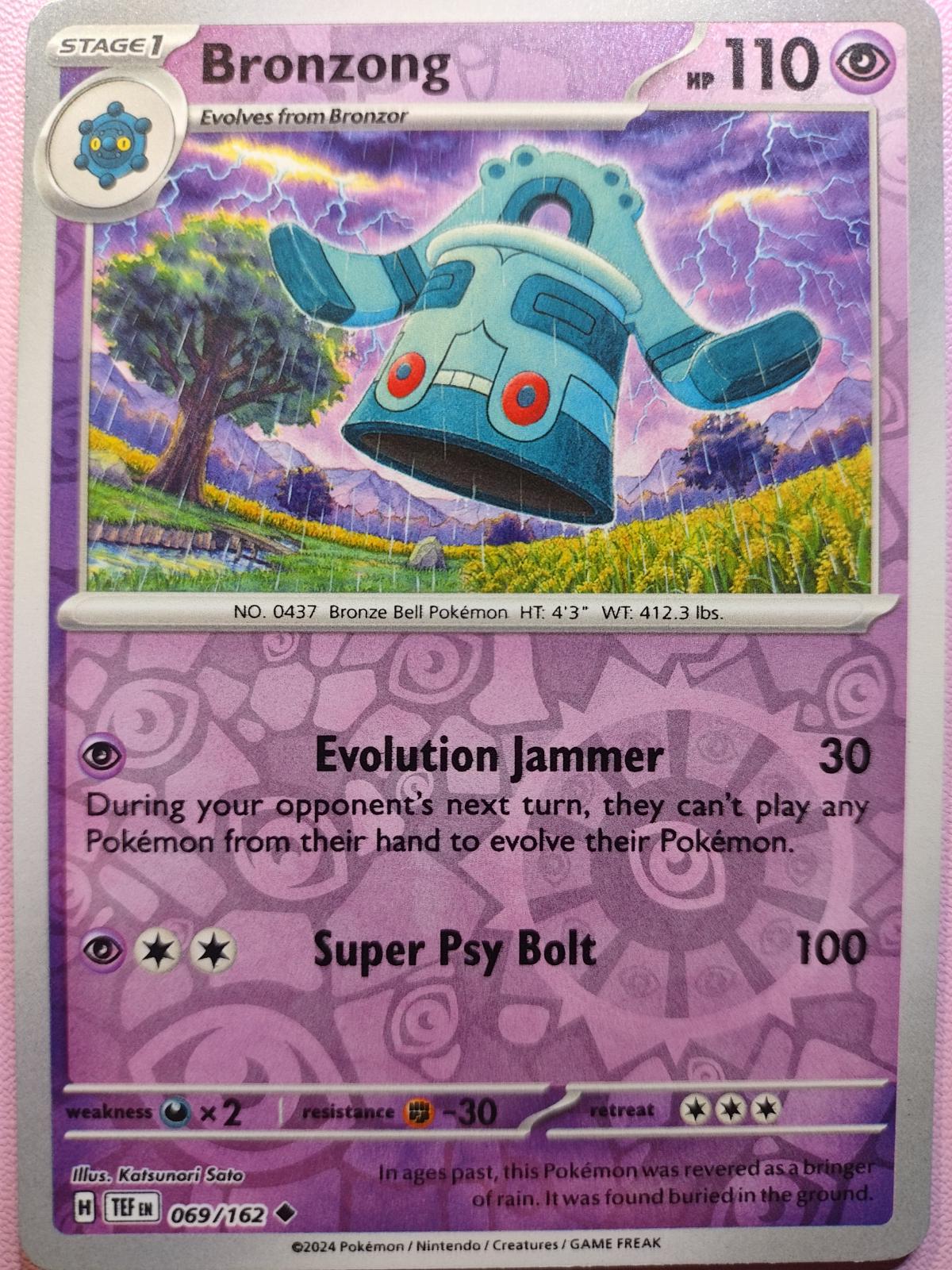 Bronzong [Reverse Holo] #69 Prices | Pokemon Temporal Forces | Pokemon Cards