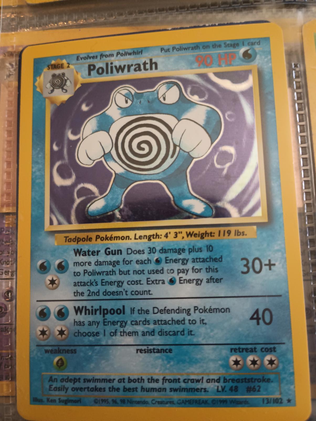 Poliwrath | Ungraded | Pokemon Base Set