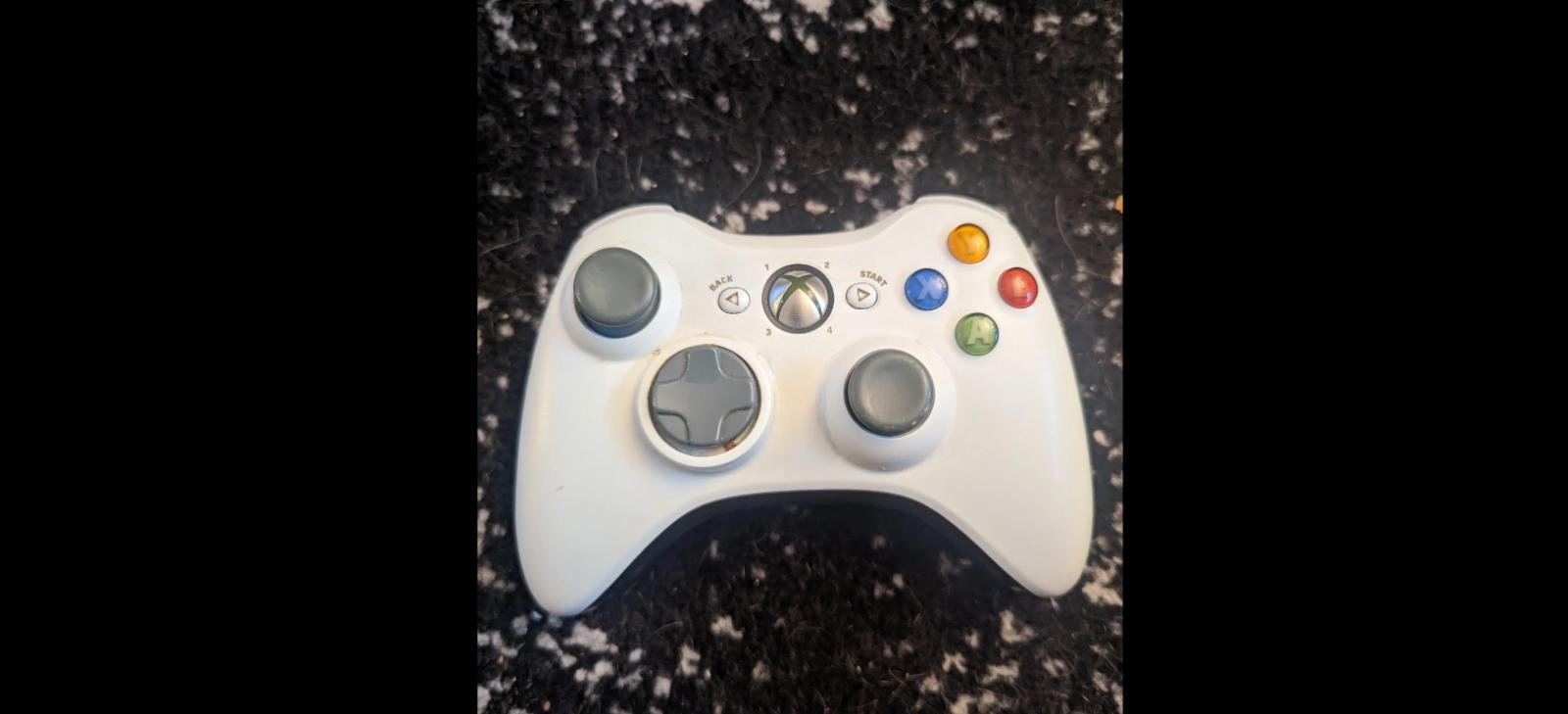 White Xbox 360 Wireless Controller | Item only | Xbox 360