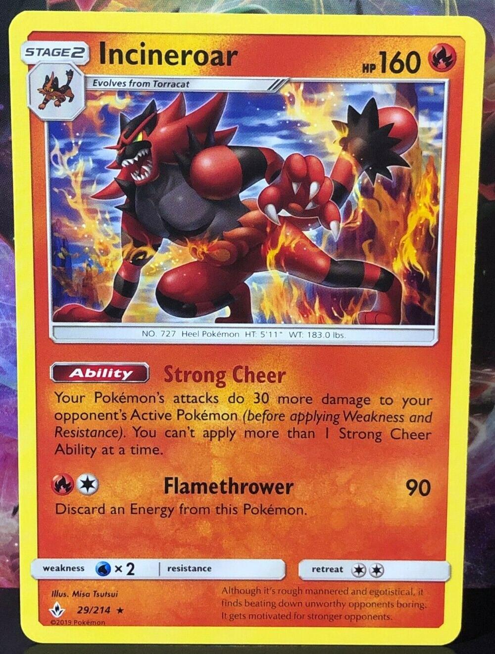 Incineroar #29 Prices | Pokemon Unbroken Bonds | Pokemon Cards