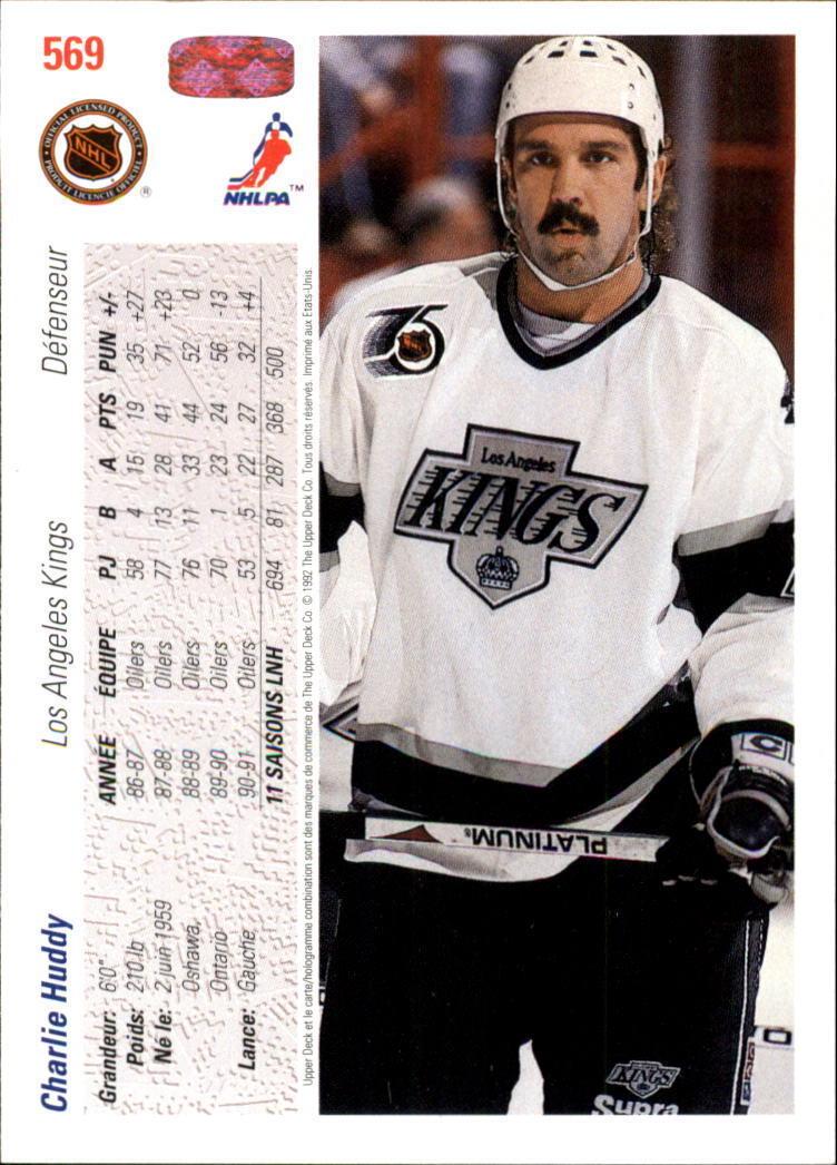 Charlie Huddy #569 Prices | 1991 Upper Deck | Hockey Cards