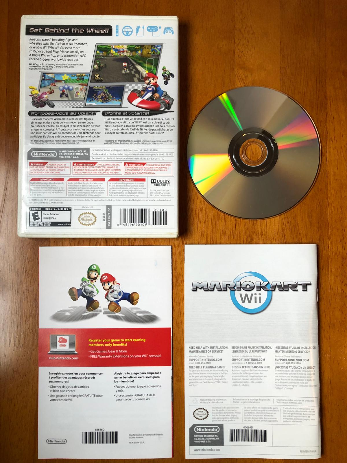 Mario Kart Wii | Item, Box, and Manual | Wii