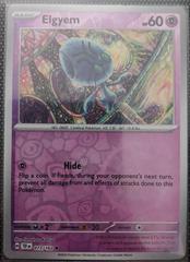 Elgyem [Reverse Holo] #73 Prices | Pokemon Temporal Forces | Pokemon Cards