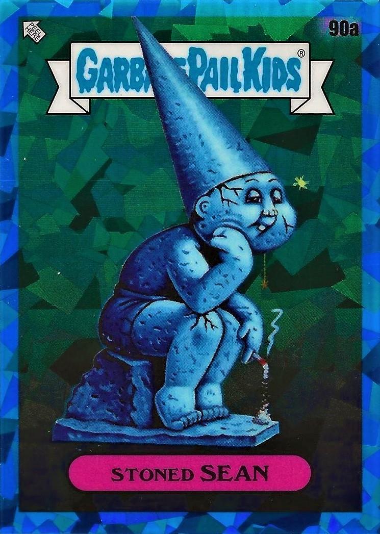 Stoned SEAN #90a Prices | Garbage Pail Kids 2021 Sapphire | Garbage ...