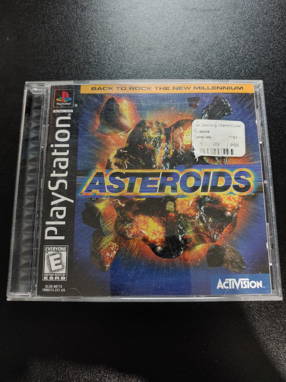 Asteroids | Item, Box, and Manual | Playstation
