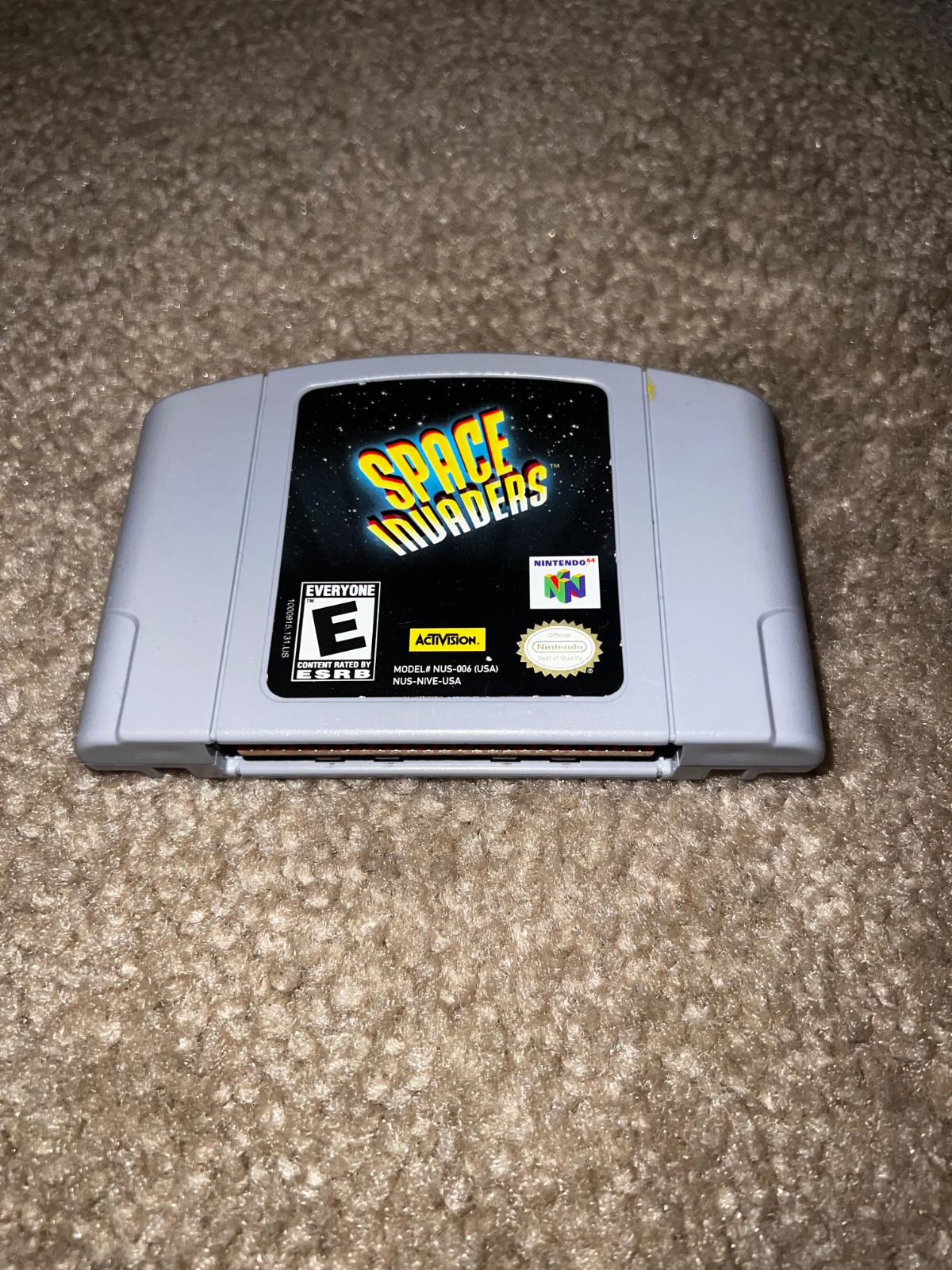 Space Invaders | Item only | Nintendo 64