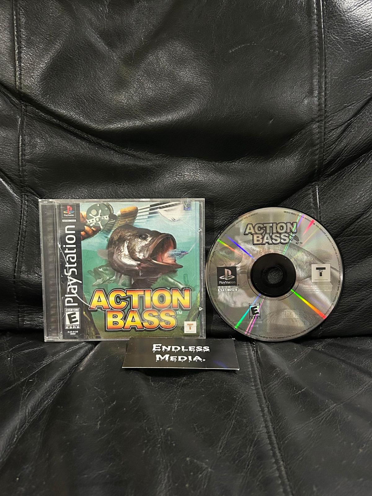 Action Bass | Item, Box, and Manual | Playstation