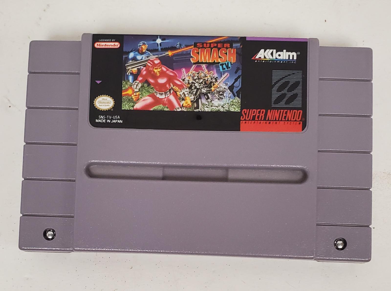 Super Smash TV | Item only | Super Nintendo