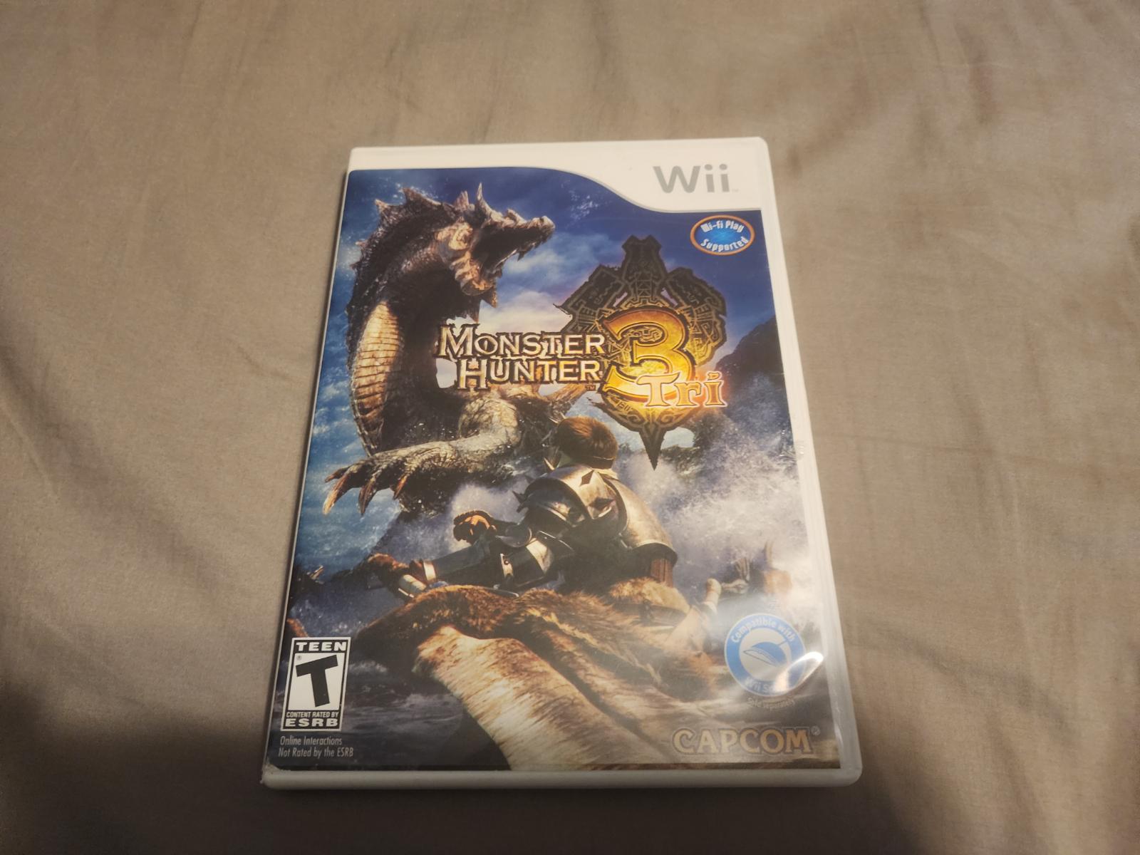 Monster Hunter Tri | Item, Box, and Manual | Wii