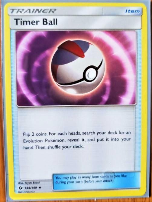 Timer Ball #134 Prices | Pokemon Sun & Moon | Pokemon Cards