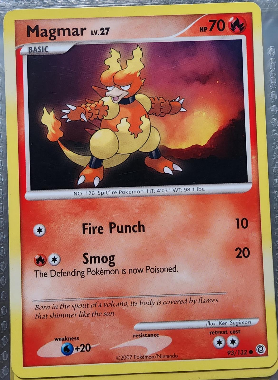 Magmar #93 Prices | Pokemon Secret Wonders | Pokemon Cards