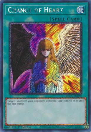 Change of Heart [Platinum Secret Rare] RA01-EN050 Prices | YuGiOh 25th ...