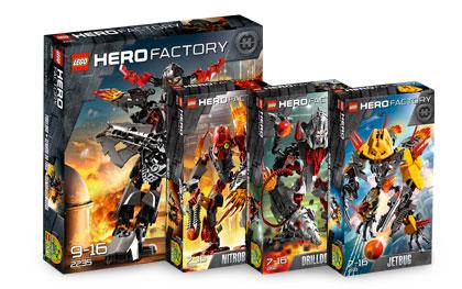 Hero Factory Fire Villains Collection #2856227 LEGO Set Prices | New ...