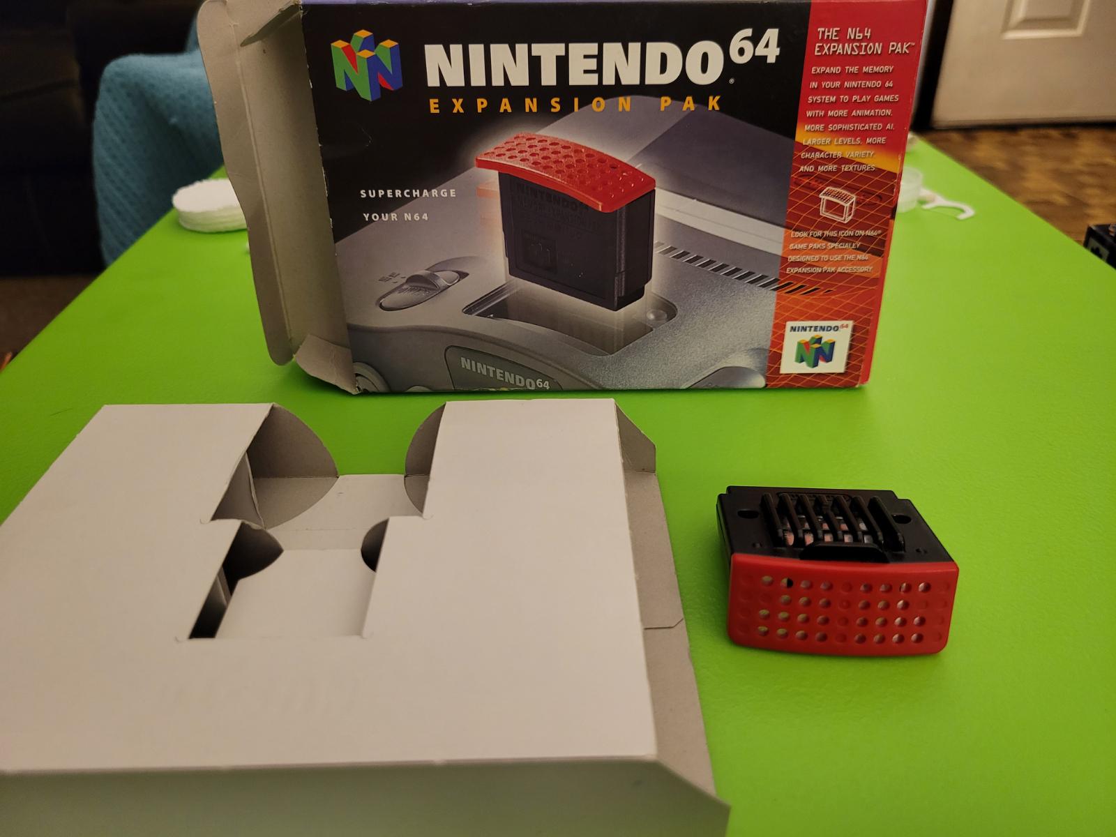 Expansion Pak | Item and Box only | Nintendo 64