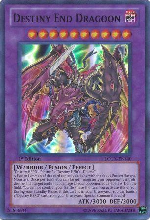 Destiny End Dragoon [1st Edition] LCGX-EN140 Prices | YuGiOh Legendary ...