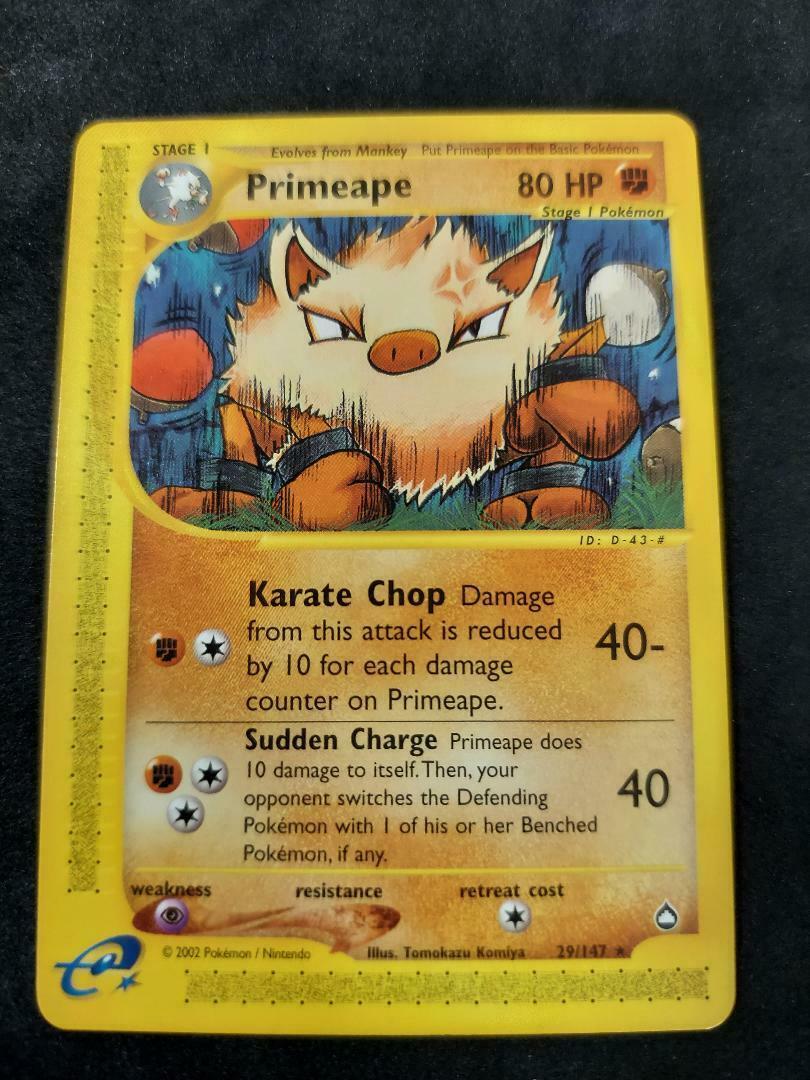 Primeape #29 Prices | Pokemon Aquapolis | Pokemon Cards