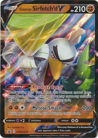 Galarian Sirfetch'd V #SWSH043 Prices | Pokemon Promo | Pokemon Cards