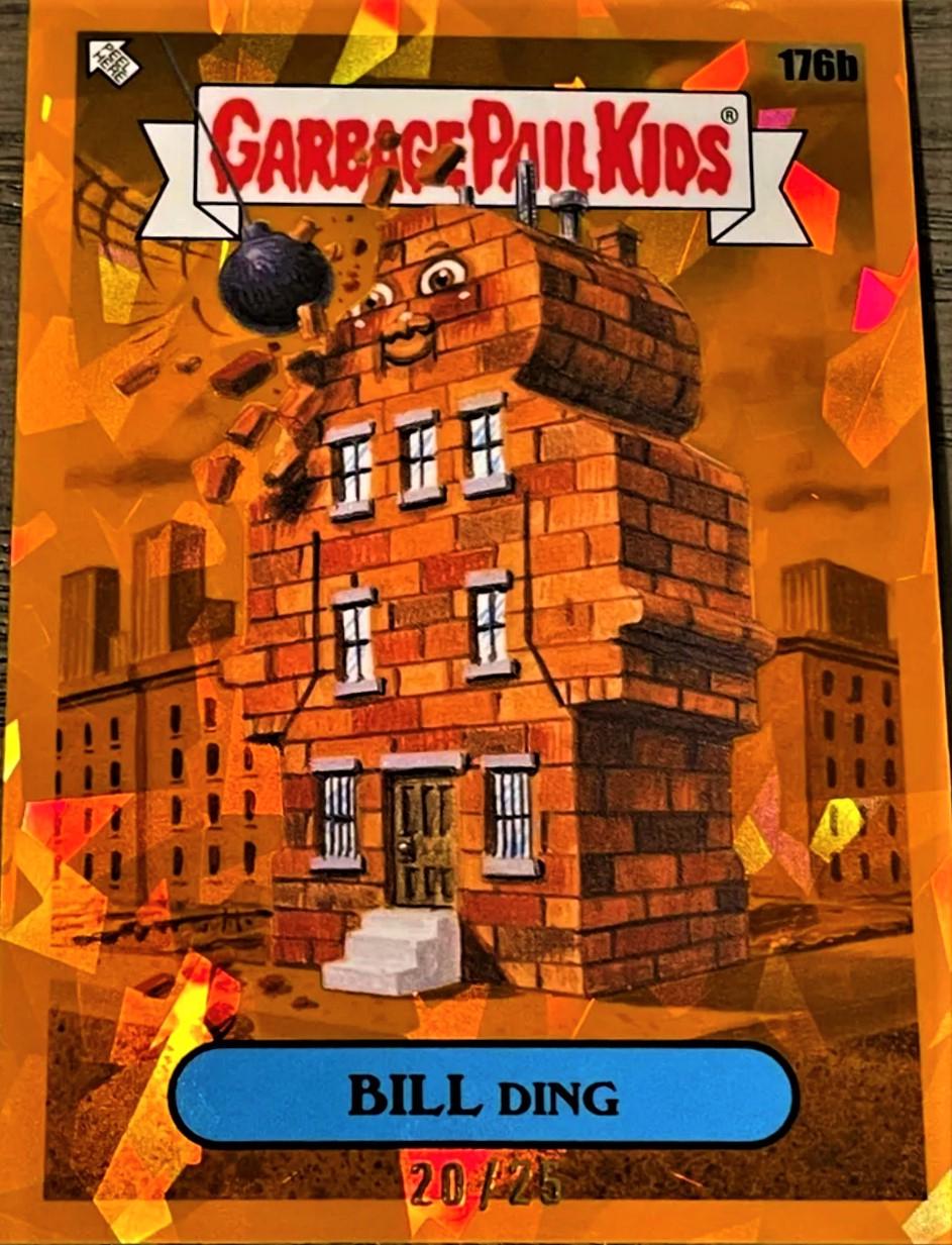 BILL Ding [Orange] #176b Prices | Garbage Pail Kids 2022 Sapphire | GPK ...