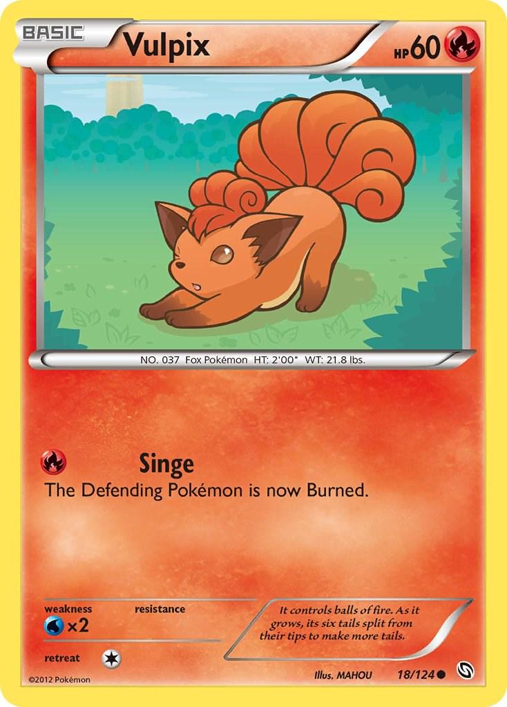 Vulpix #18 Prices | Pokemon Dragons Exalted | Pokemon Cards