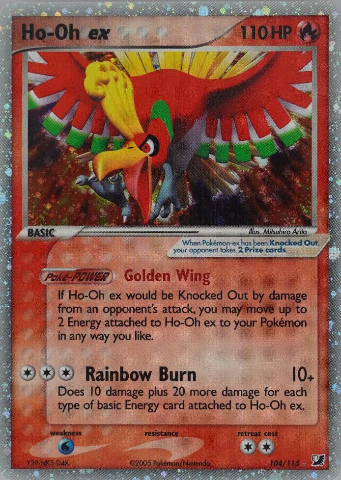 Ho-Oh EX #104 Prices | Pokemon Unseen Forces | Pokemon Cards