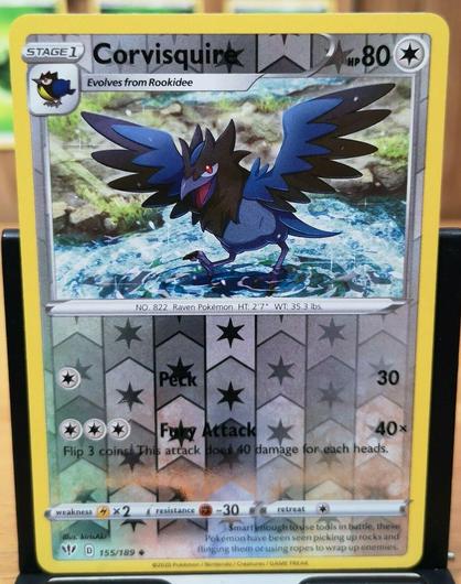 Corvisquire [Reverse Holo] | Ungraded | Pokemon Darkness Ablaze