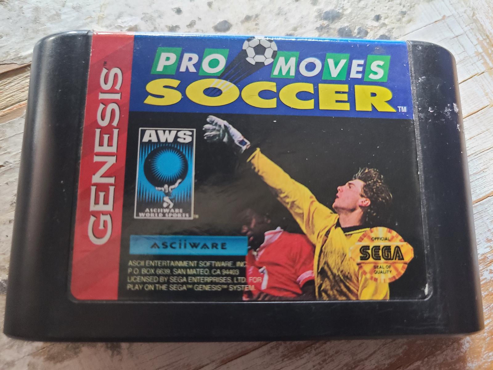 Pro Moves Soccer Precios Sega Genesis | Compara precios sueltos, CIB y ...