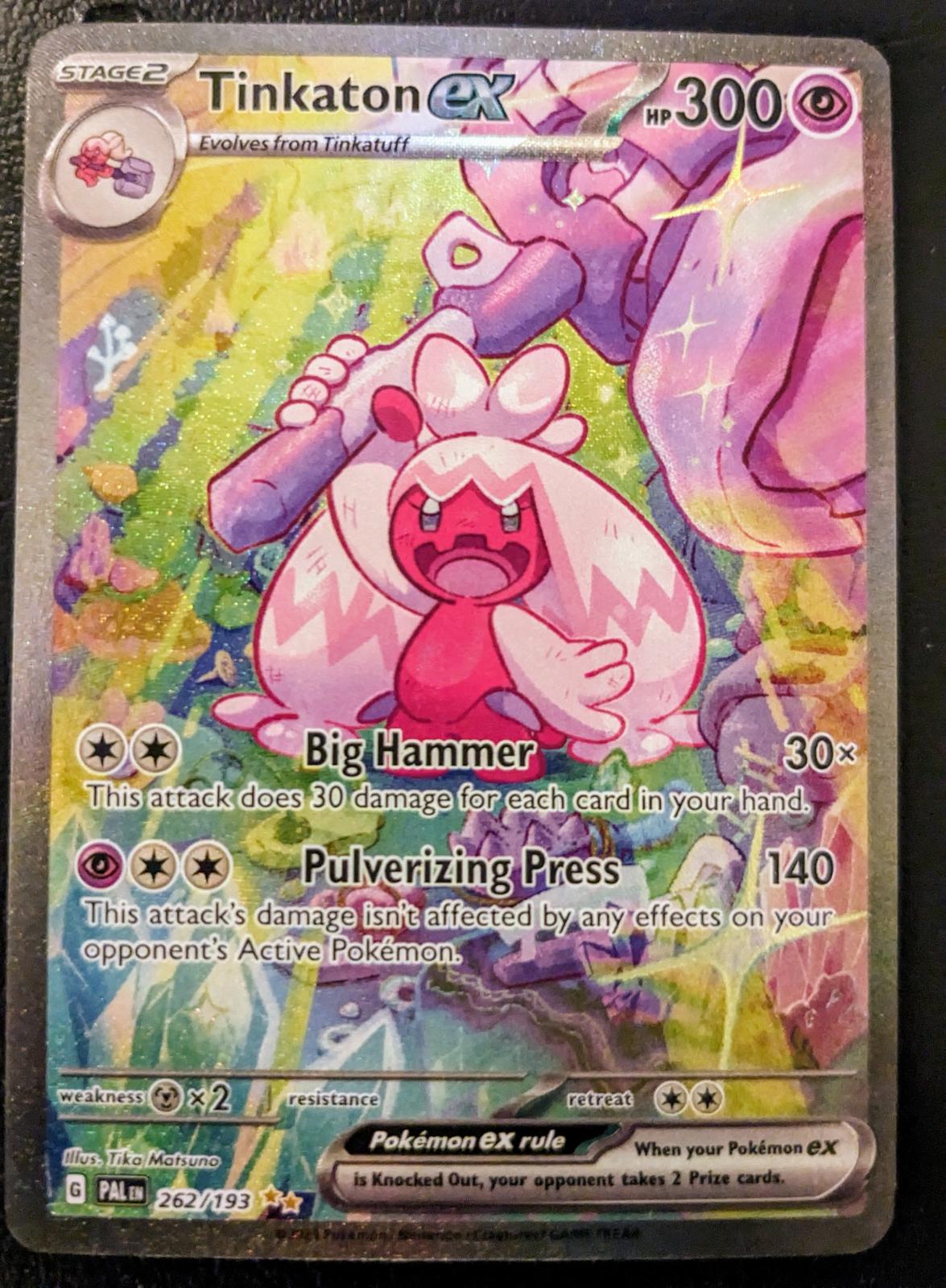 Tinkaton ex [Holo] | Ungraded | Pokemon Paldea Evolved
