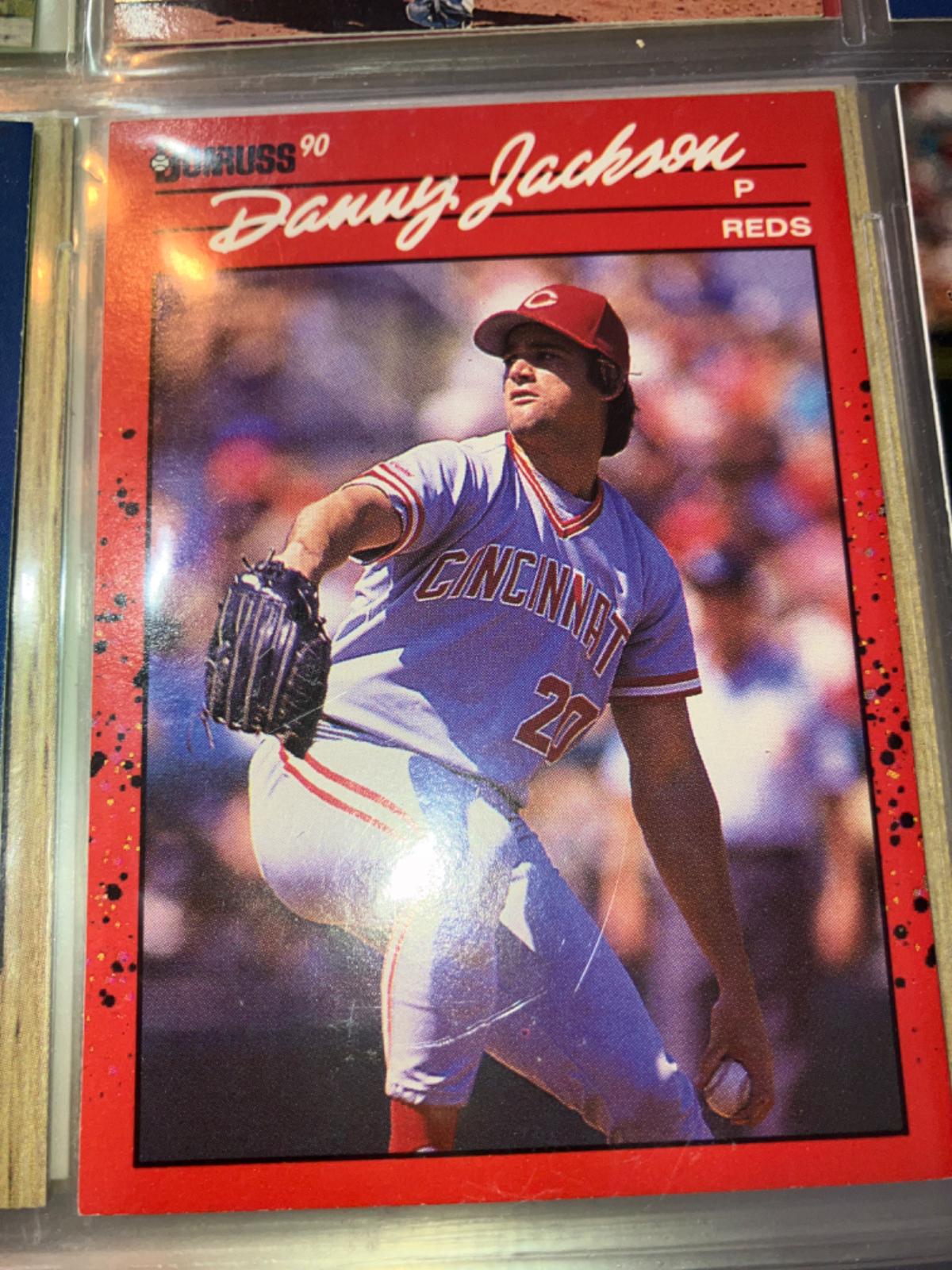 Danny Jackson | Ungraded | 1990 Donruss Aqueous Test