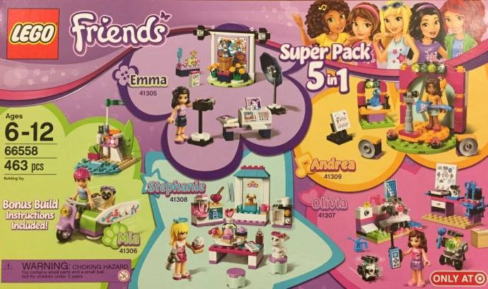 Friends Bundle Pack [5 In 1] #66558 LEGO Set Prices | New, Boxed, Loose ...